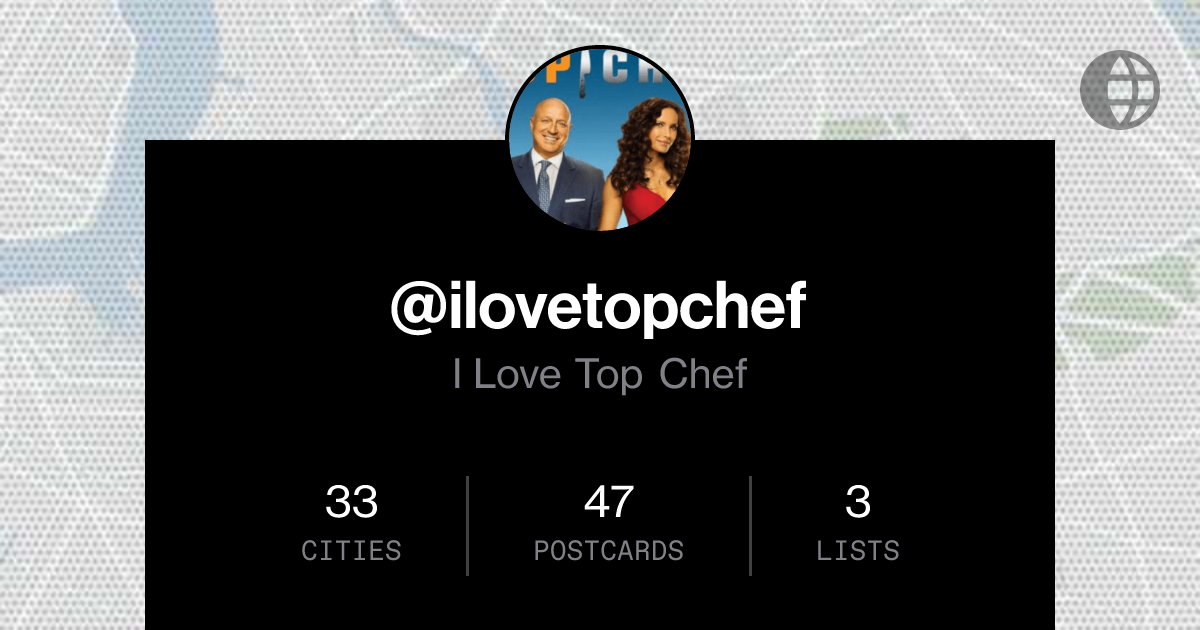 @ilovetopchef (I Love Top Chef) on Postcard