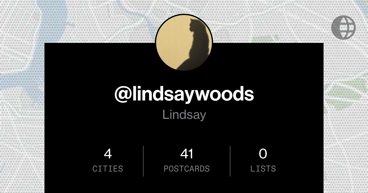 @lindsaywoods (Lindsay) on Postcard