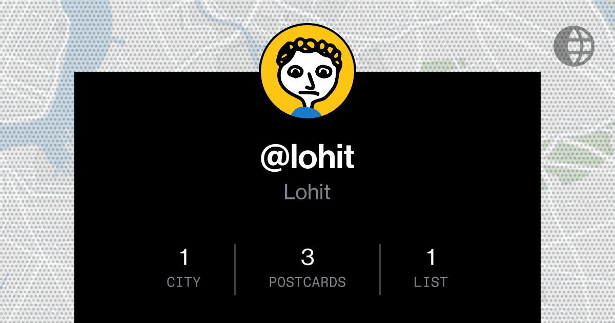 @lohit (Lohit) on Postcard