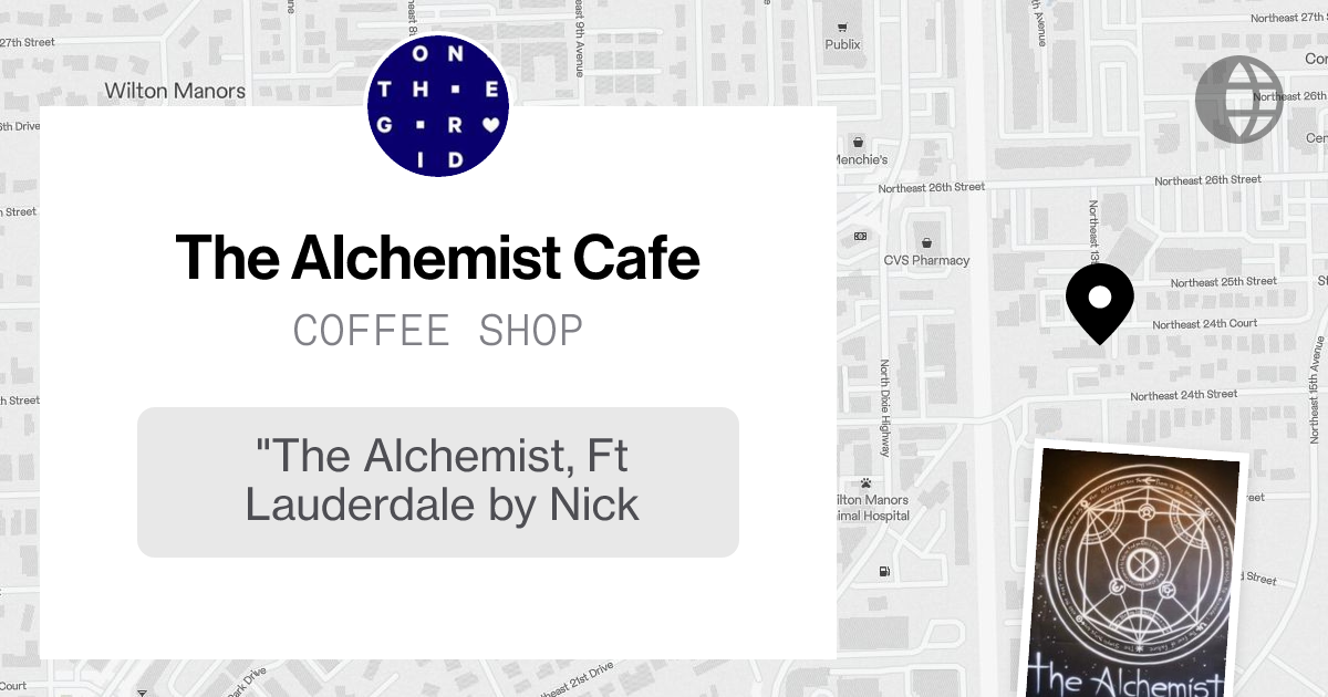 The Alchemist Cafe shared by @onthegrid on Postcard