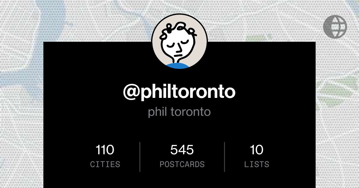 @philtoronto (phil toronto) on Postcard