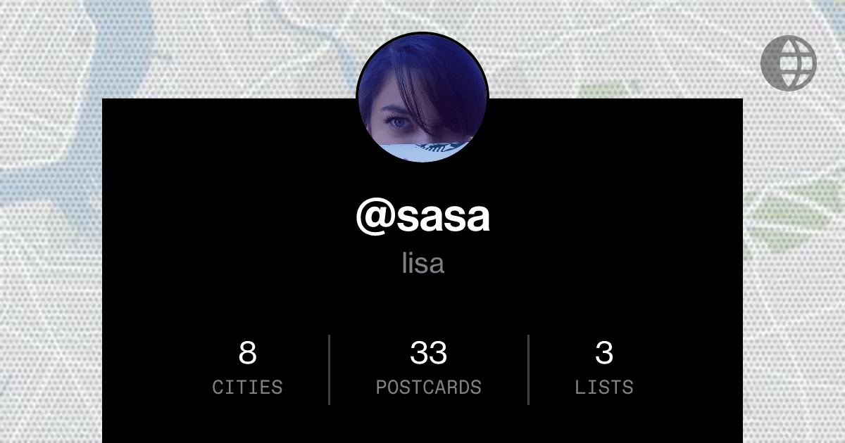 @sasa (lisa) on Postcard