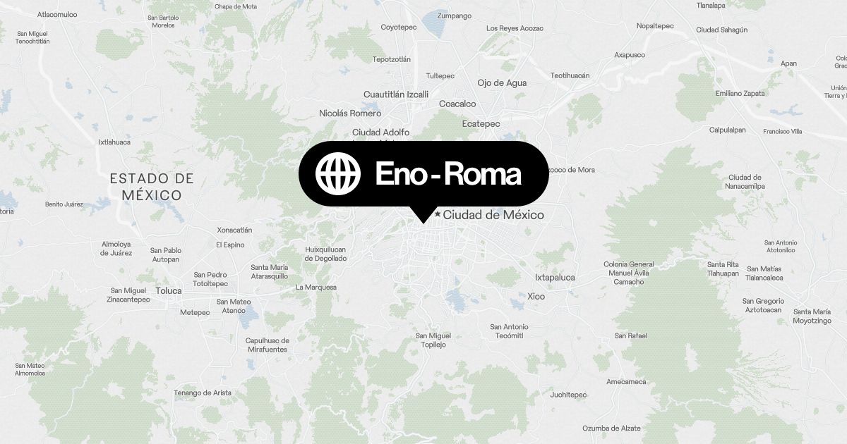 Eno - Roma, Mexico Travel Guide 2025 - Best Restaurants, Hotels ...