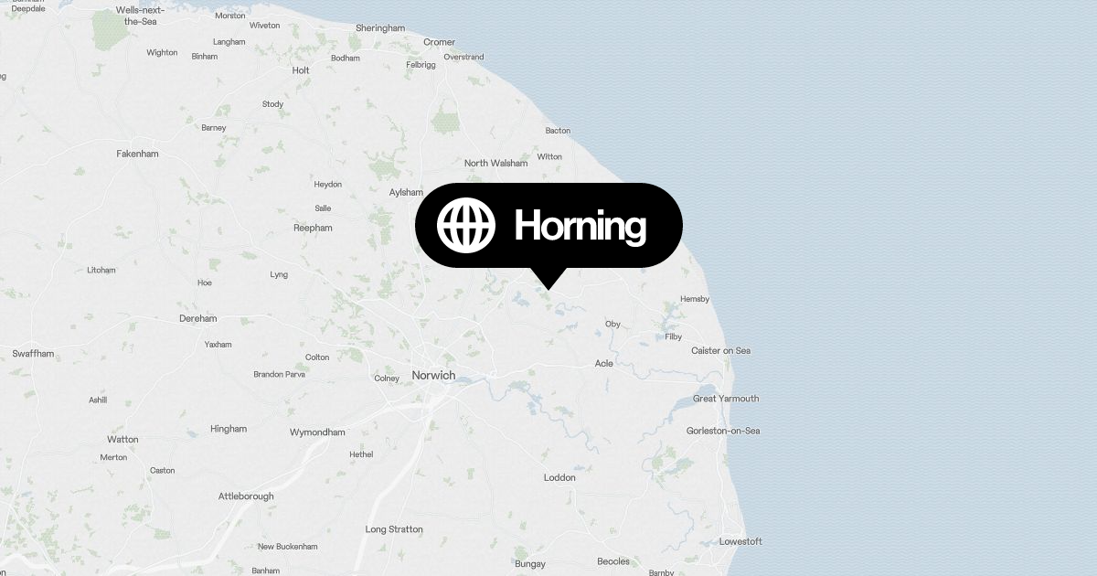 Horning, United Kingdom on Postcard