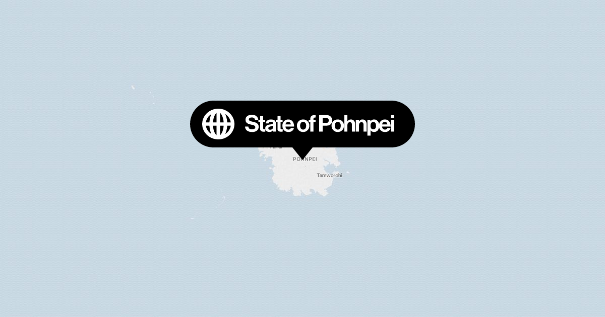 State of Pohnpei, Federated States of Micronesia Travel Guide 2025 ...