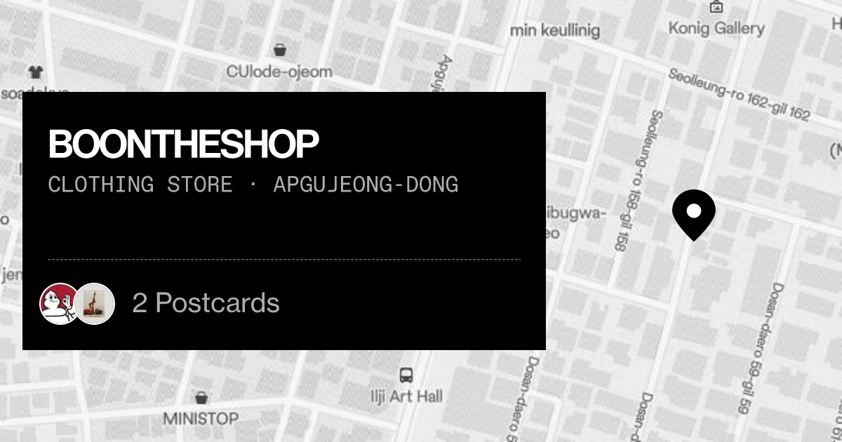BOONTHESHOP on Postcard