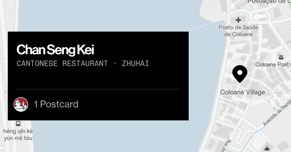 Chan Seng Kei on Postcard