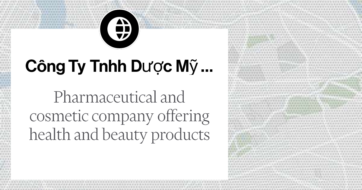 Công Ty Tnhh Dược Mỹ Phẩm Thiên Hương on Postcard