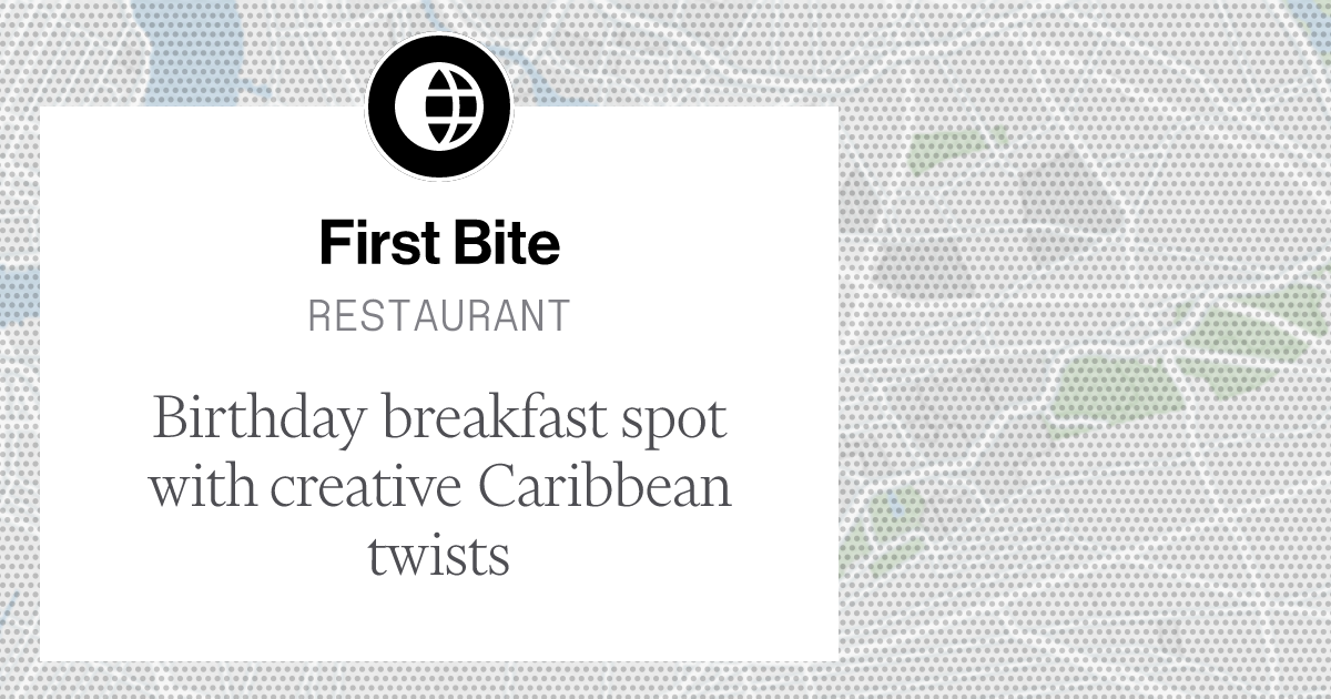 First Bite - Restaurant in Saint Catherine, portmore | Reviews, Photos ...