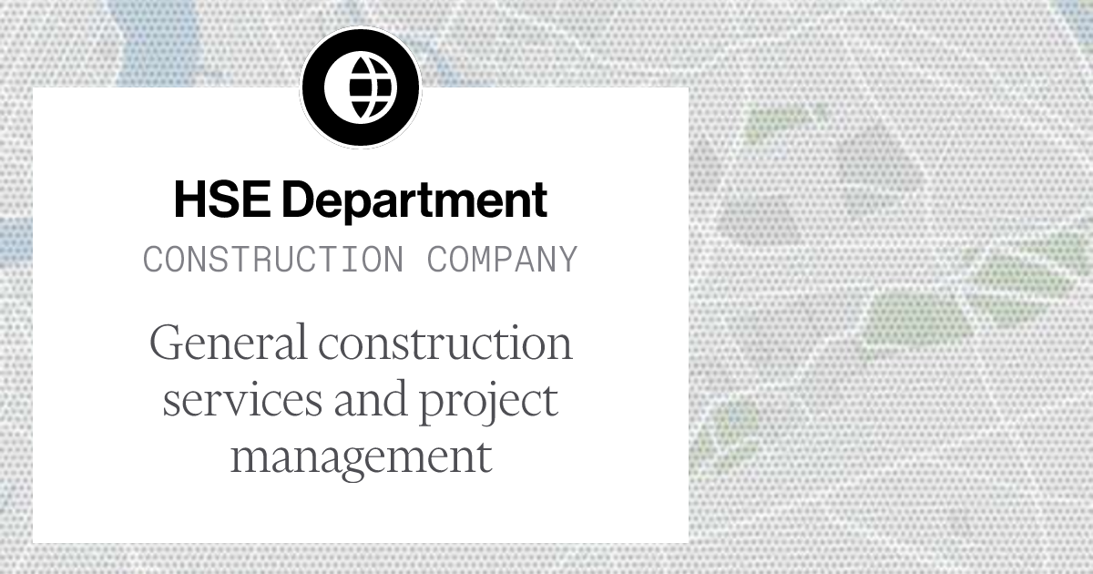 HSE Department on Postcard