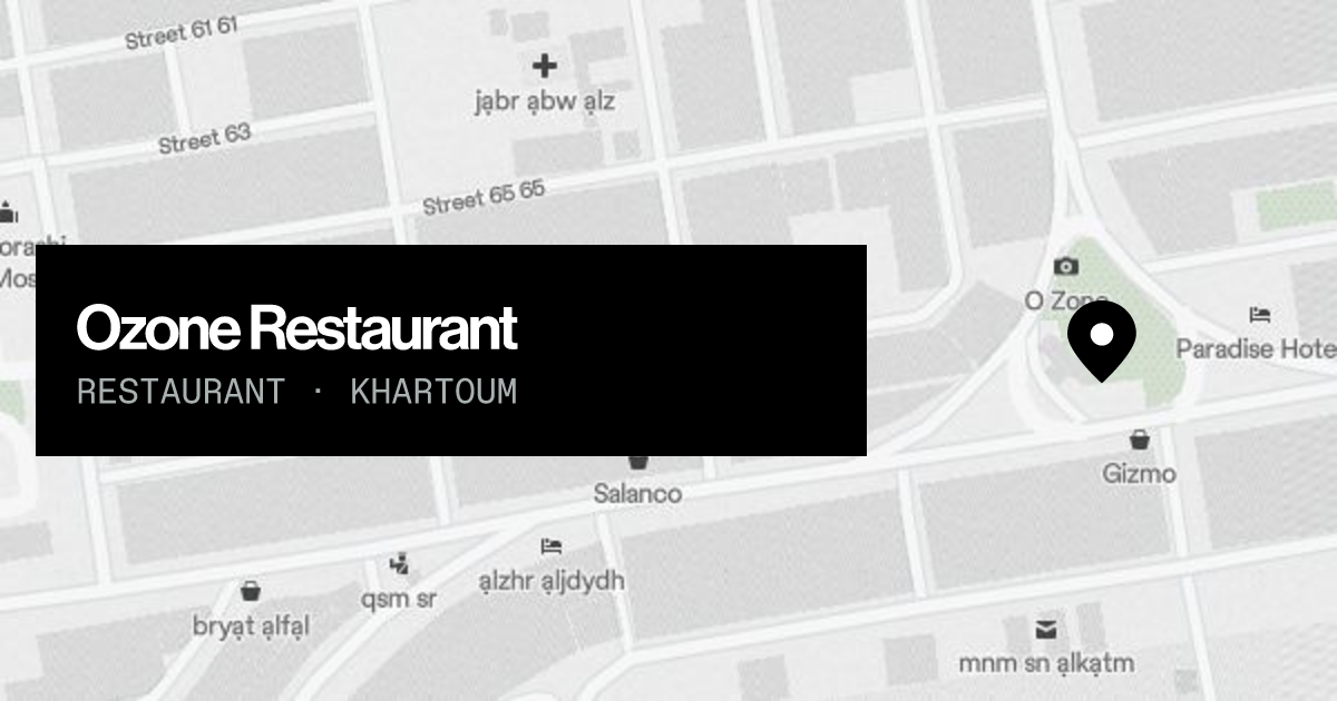 Ozone Restaurant on Postcard