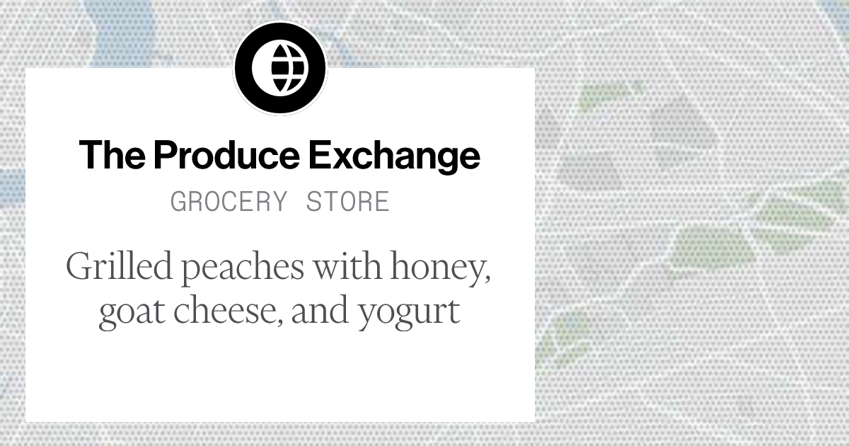 The Produce Exchange on Postcard